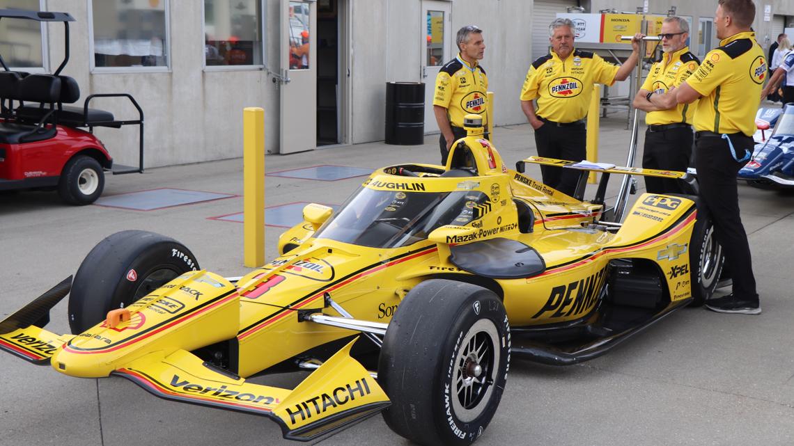 Team Penske doubles up on 'Yellow Submarine' paint scheme | wthr.com