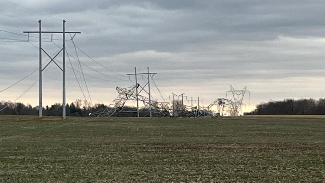 Damage came in after at least one tornado in central Indiana | wthr.com