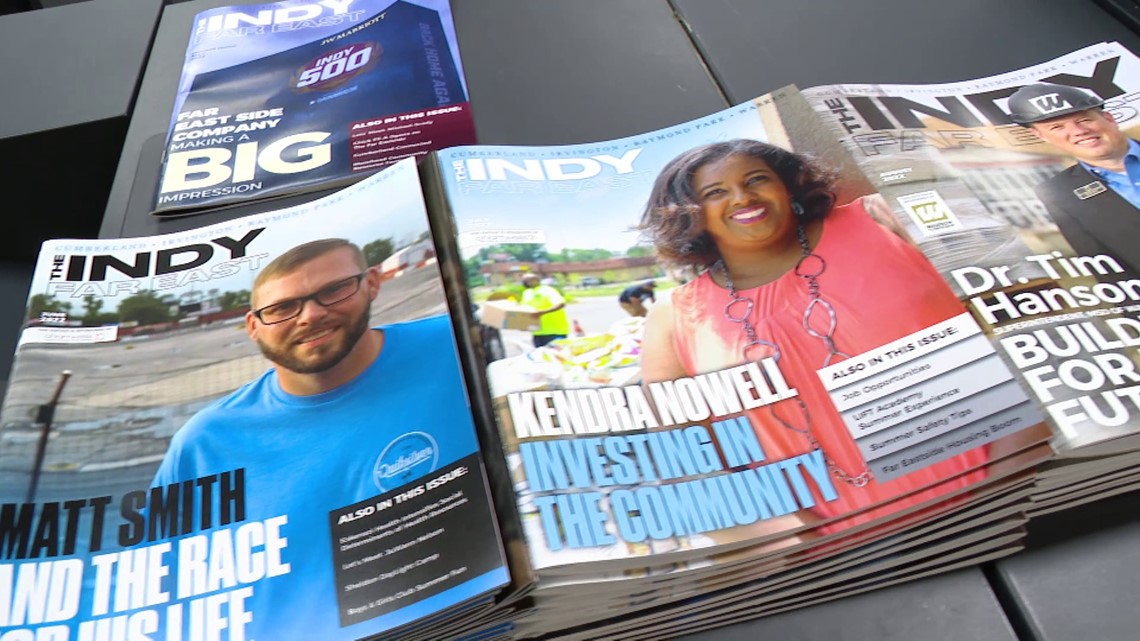Student-led magazine shining light on far east side of Indy | wthr.com