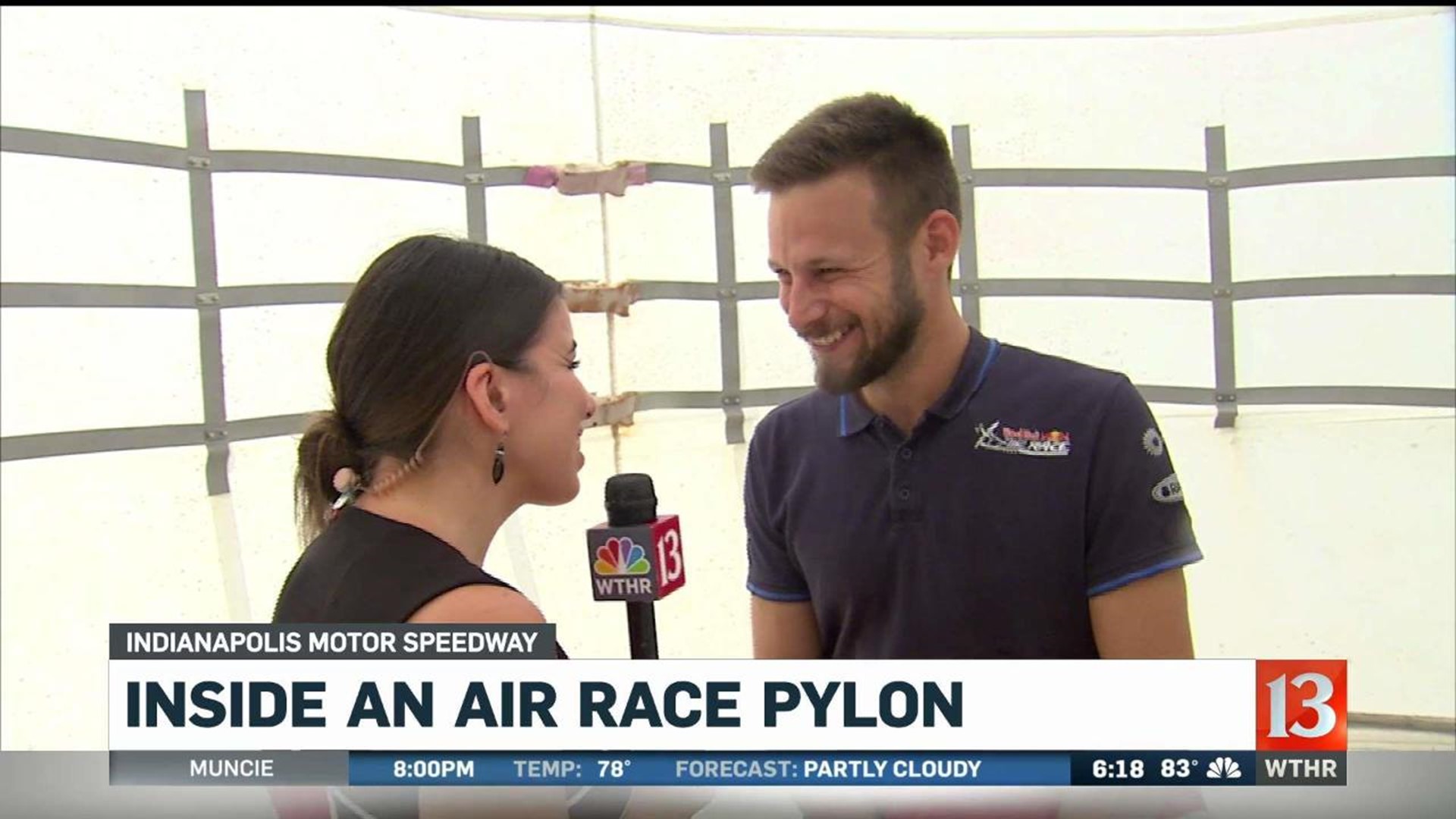 Inside the Red Bull Air Race pylon | wthr.com