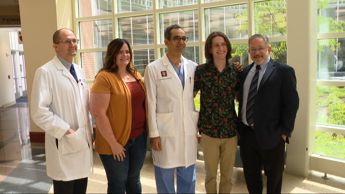 Indiana's first intestinal transplant patient thanks doctors | wthr.com
