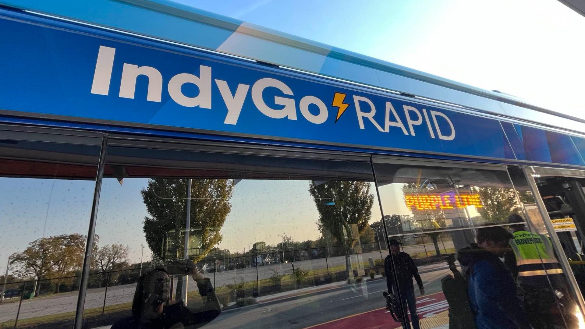 IndyGo Purple Line is now up and running | wthr.com