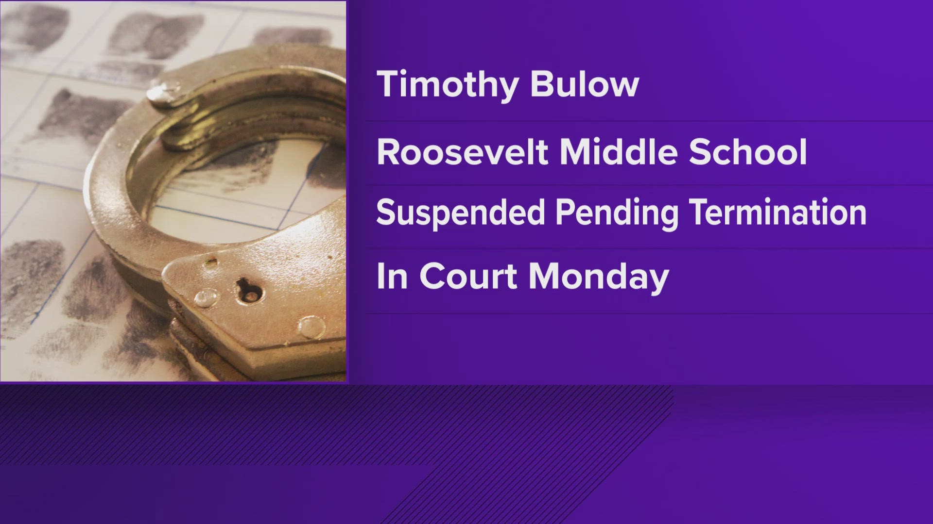 Indiana middle school teacher accused of sexual misconduct with a minor ...