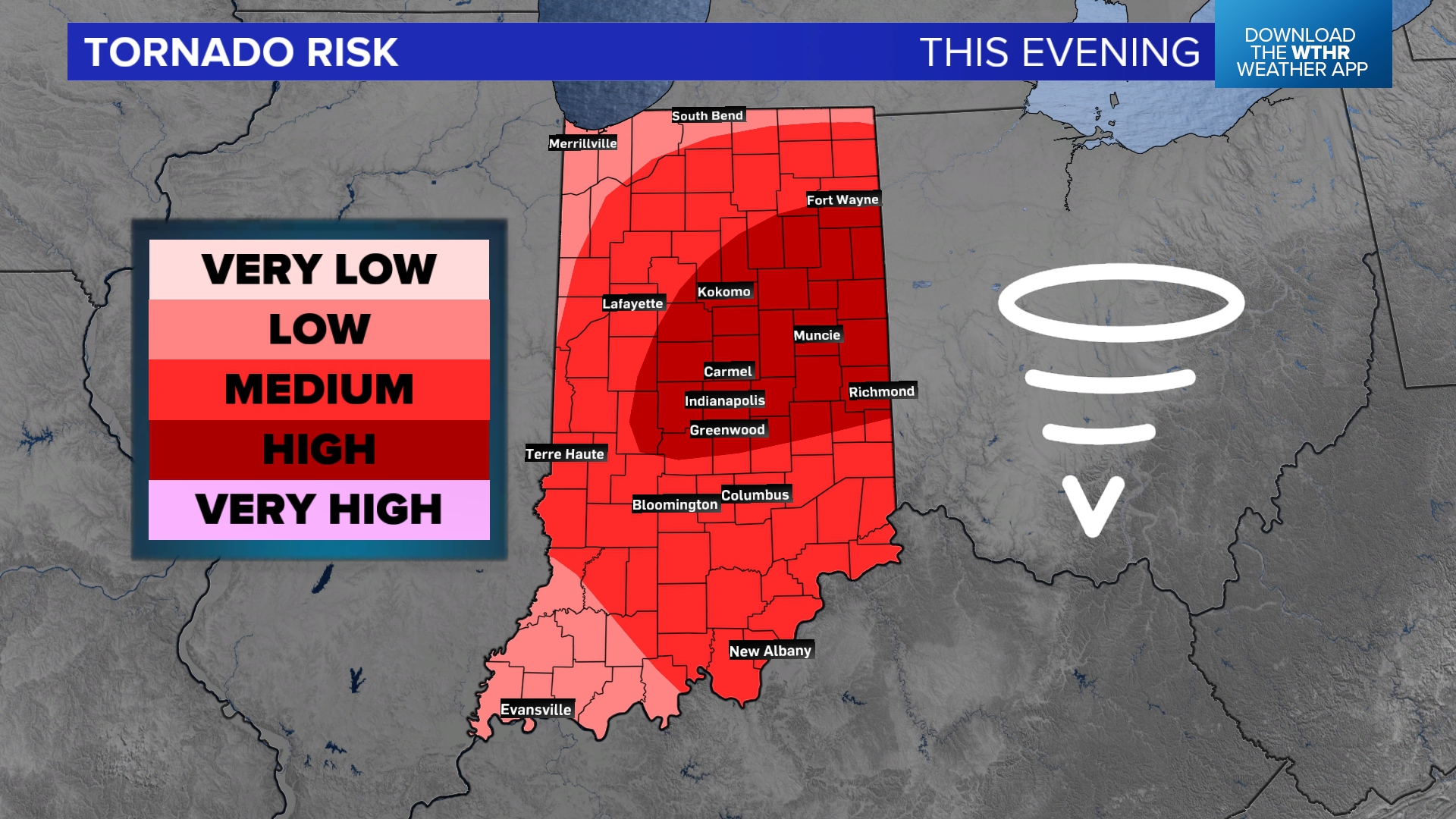 Tracking rotating strong storms across Indiana this evening | wthr.com