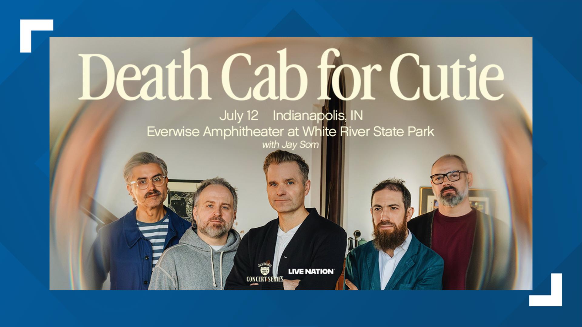 Death Cab for Cutie announces stop in Central Indiana | wthr.com