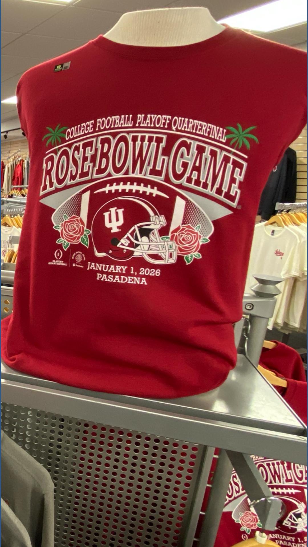 IU fans snag latest merch ahead of Peach Bowl | wthr.com