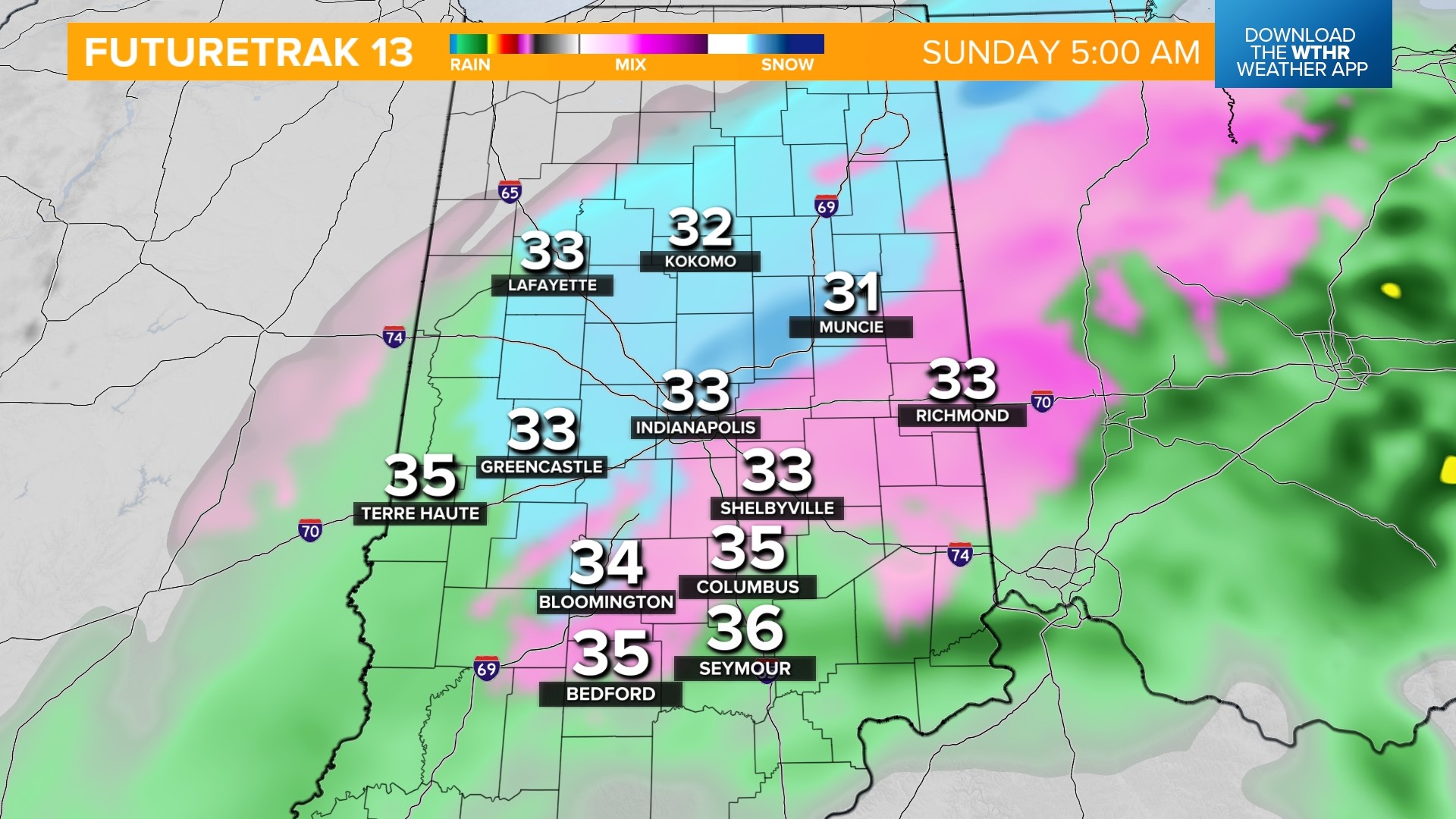 Foggy Friday precedes rain-snow mixture this weekend | wthr.com