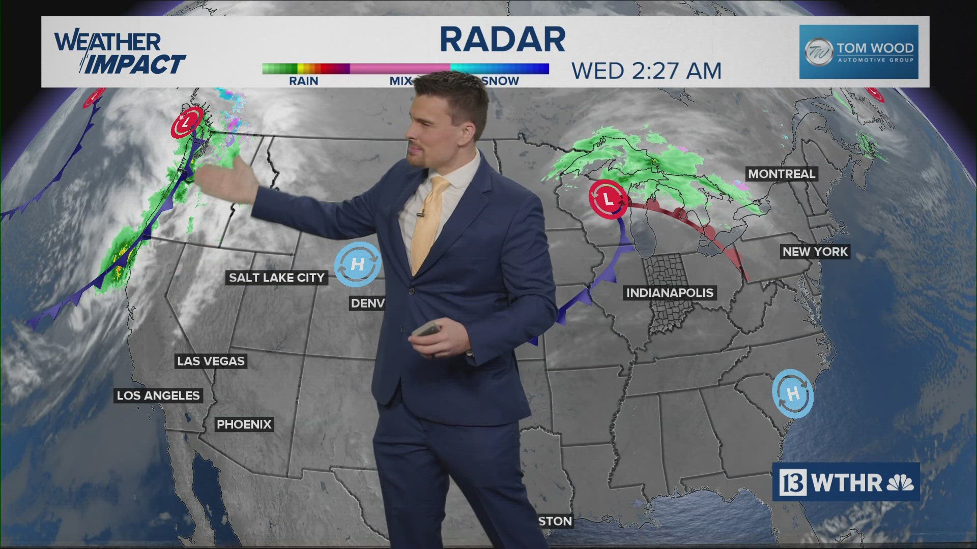 Taste of winter coming to Indiana: Big cold front this weekend ...
