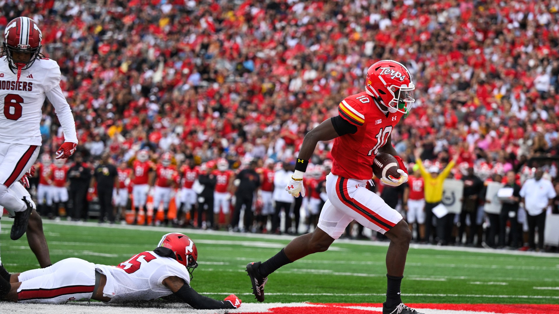 Indiana football falls 44-17 to undefeated Maryland | wthr.com