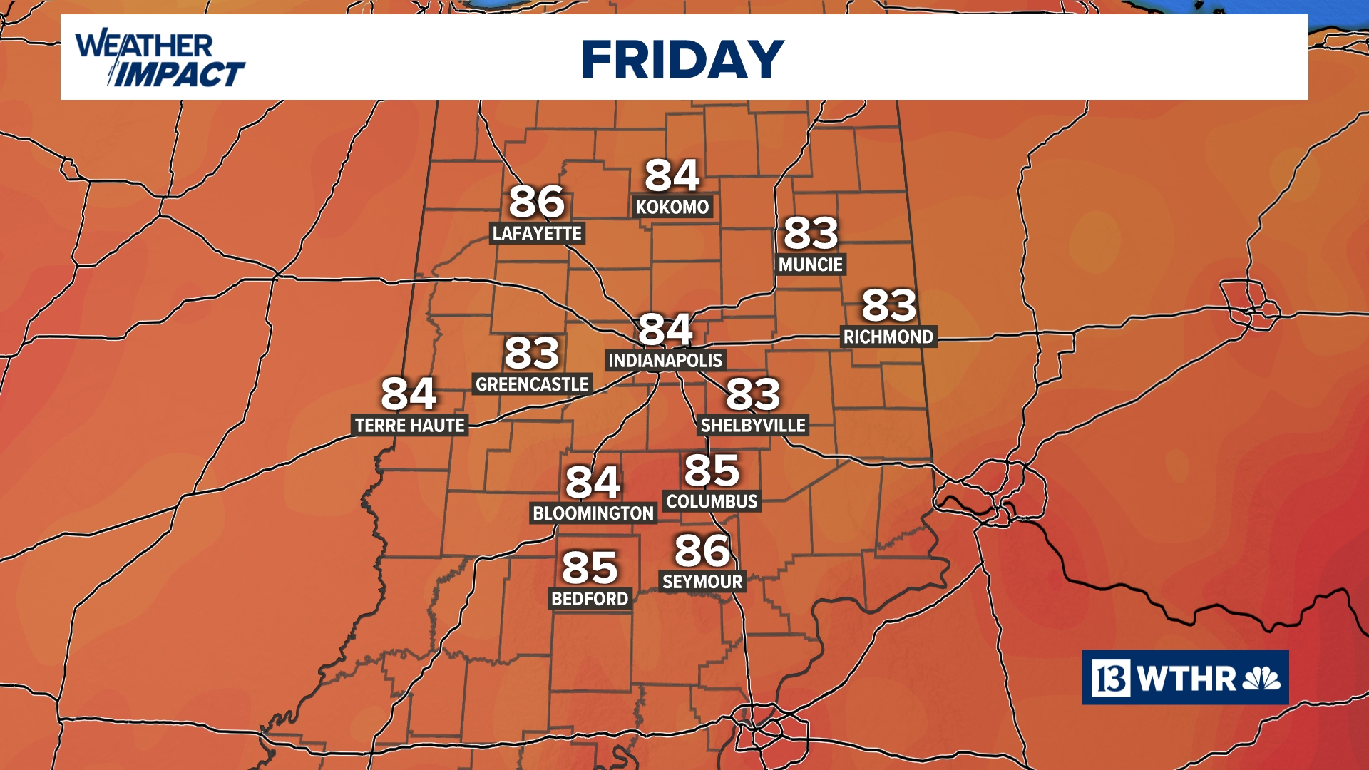 Warm weather, rain chances return this weekend | 13Weather Blog June 6 ...