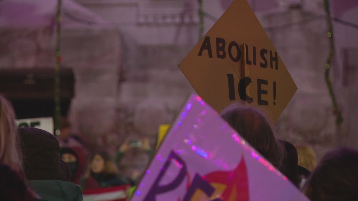 Protests break out in Indianapolis after ICE agent shoots, kills woman ...