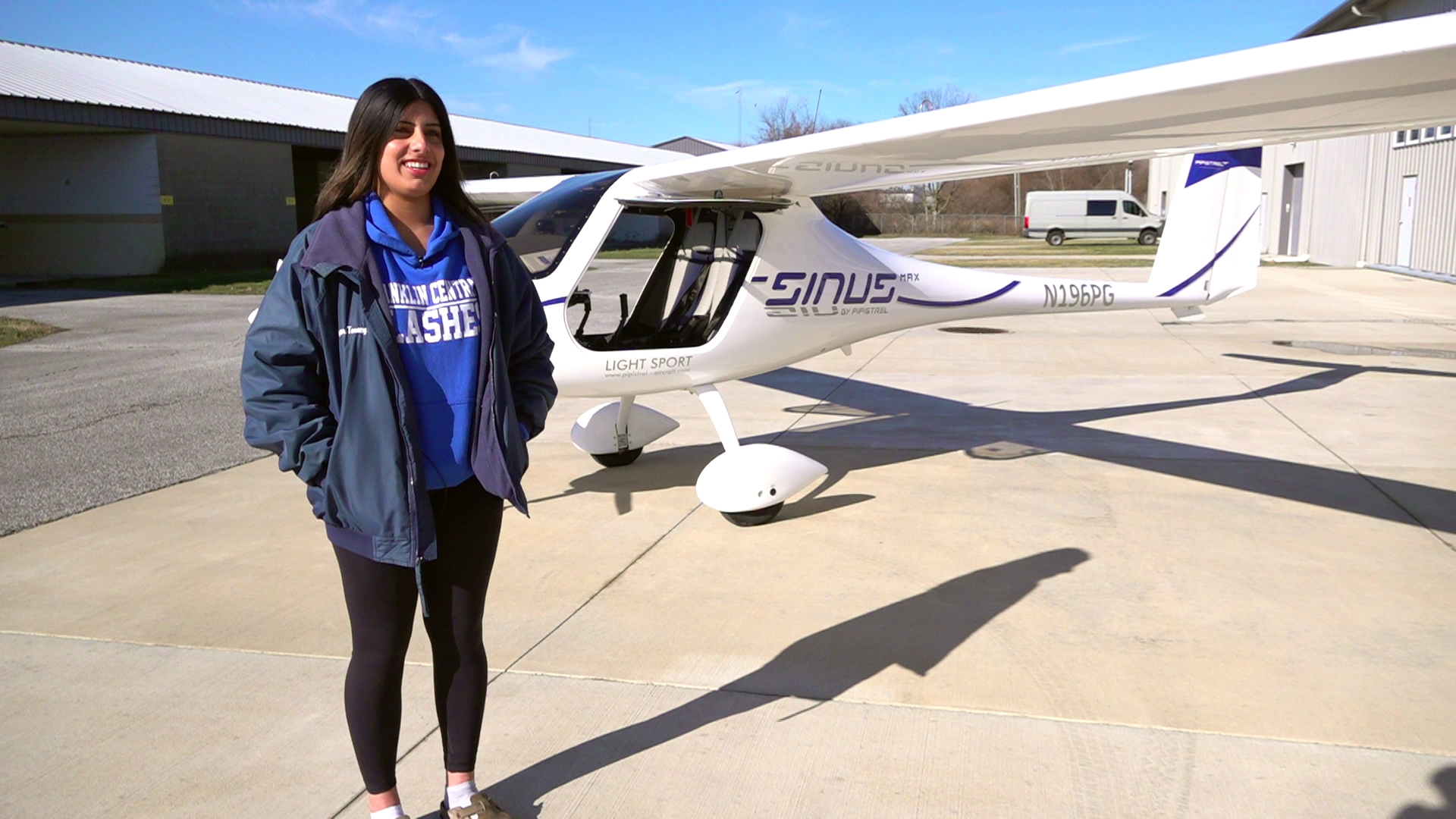 Franklin Central junior breaking barriers as a pilot | Inspiring ...