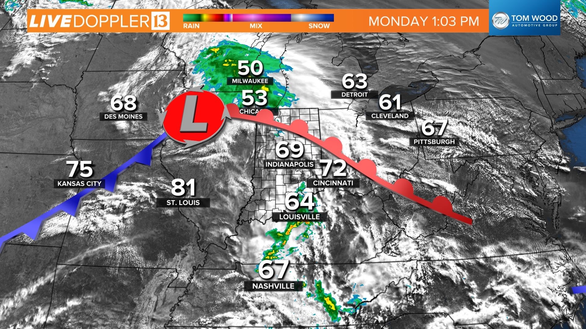 Weather blog: Severe storm risk Monday evening | wthr.com