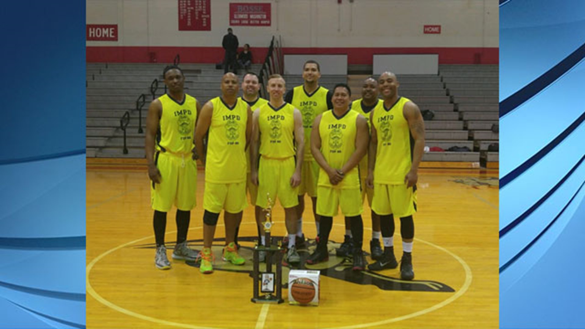 IMPD defeats State Police, wins FOP basketball title | wthr.com