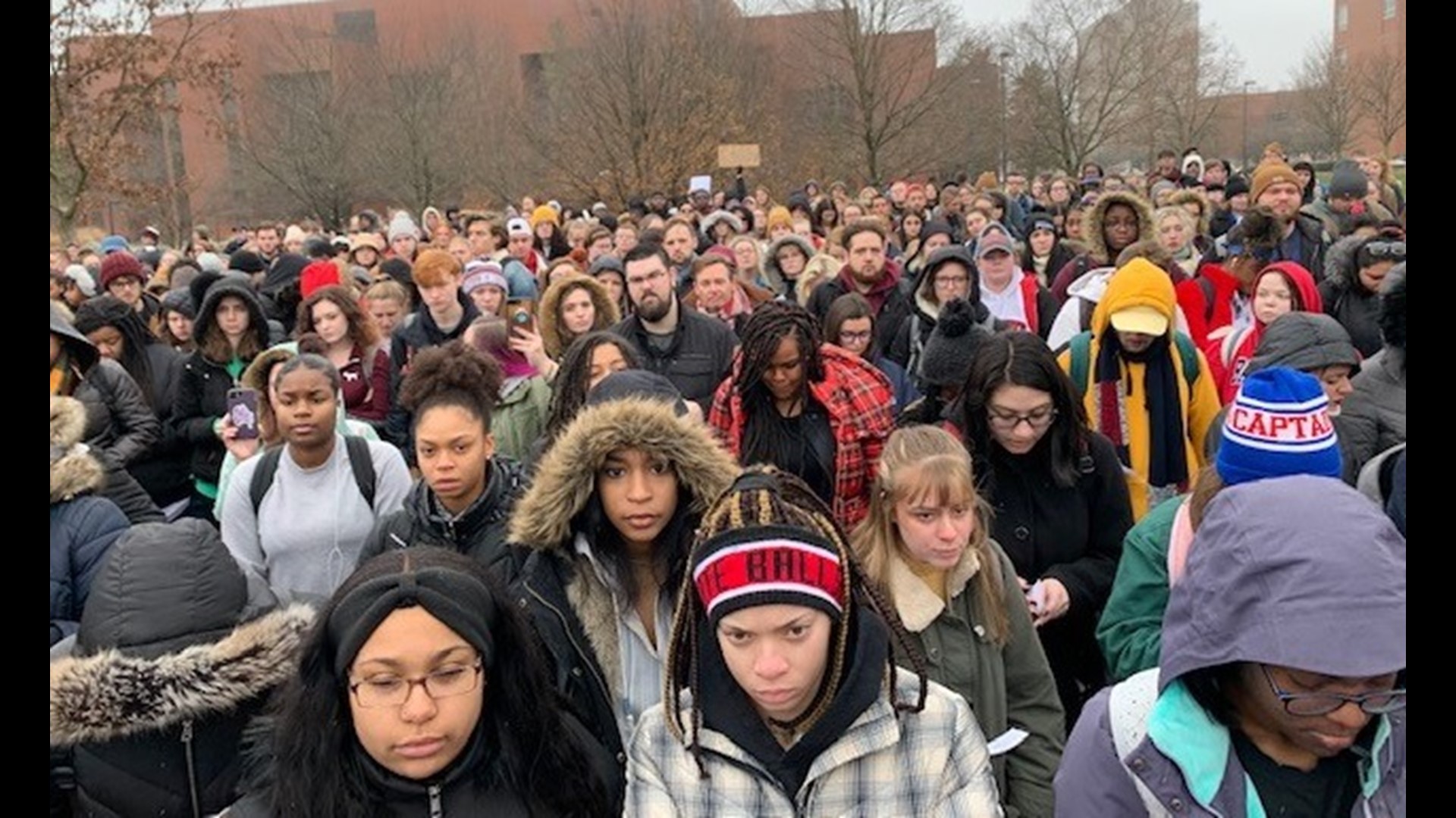 BSU students protest after professor calls police to remove student ...