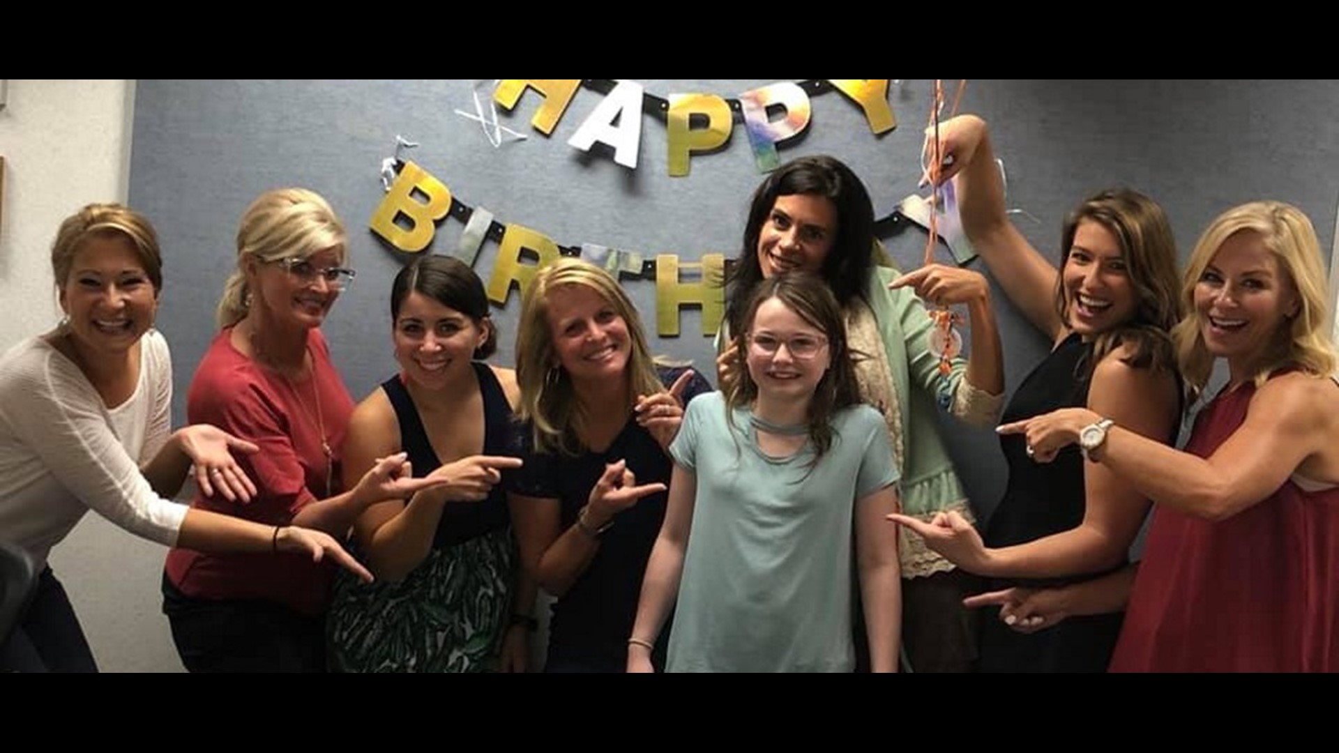 Women of WTHR brighten up bullied student's birthday | wthr.com