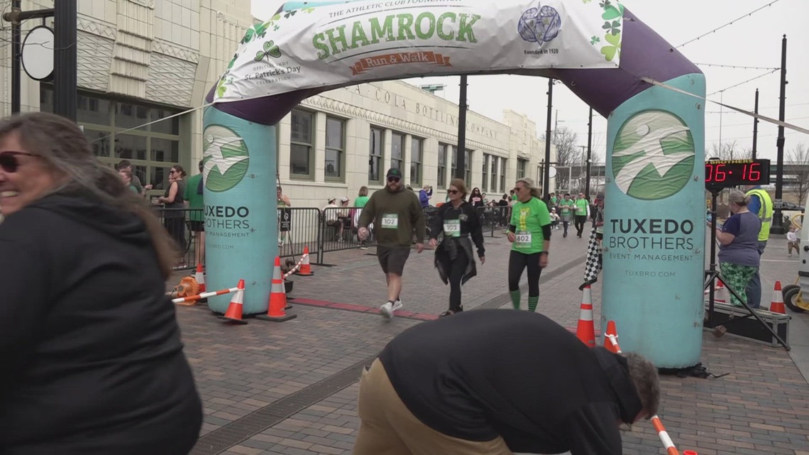 Shamrock Run and Walk takes over downtown Indianapolis | wthr.com