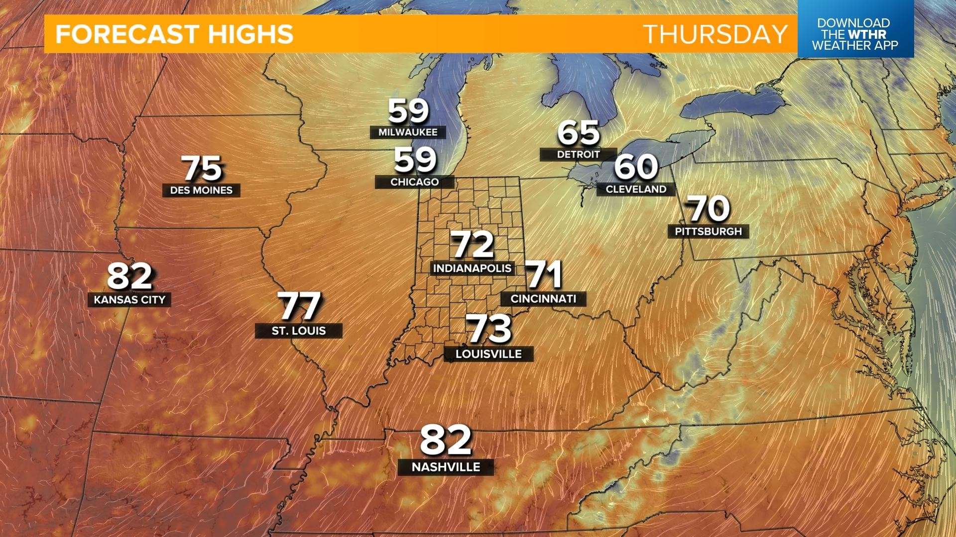Timing cold front, late-week cooler air | WTHR Weather Blog | wthr.com