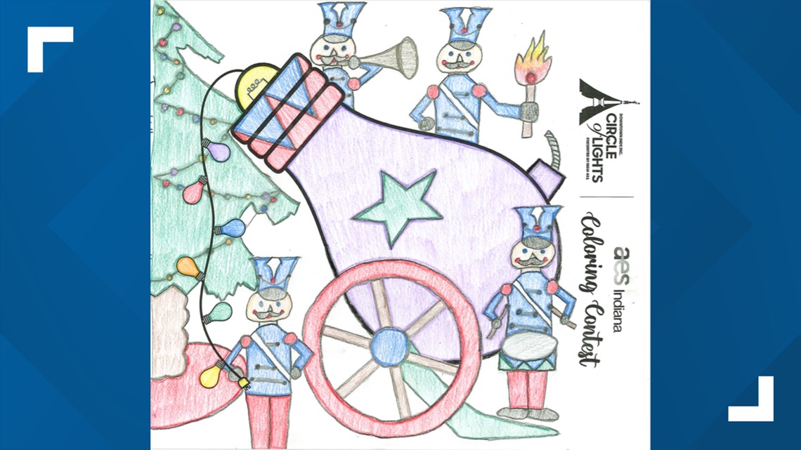 Circle of Lights Coloring Contest winner announced | wthr.com