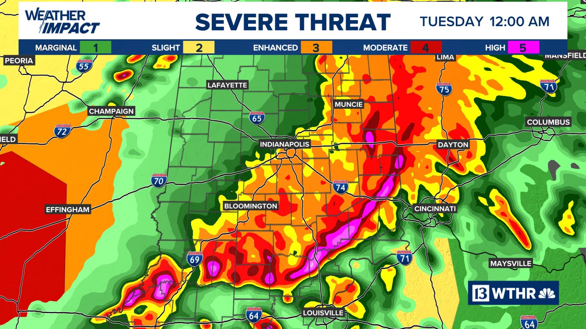Weather Impact: Rounds of storms today | 13Weather Blog | wthr.com