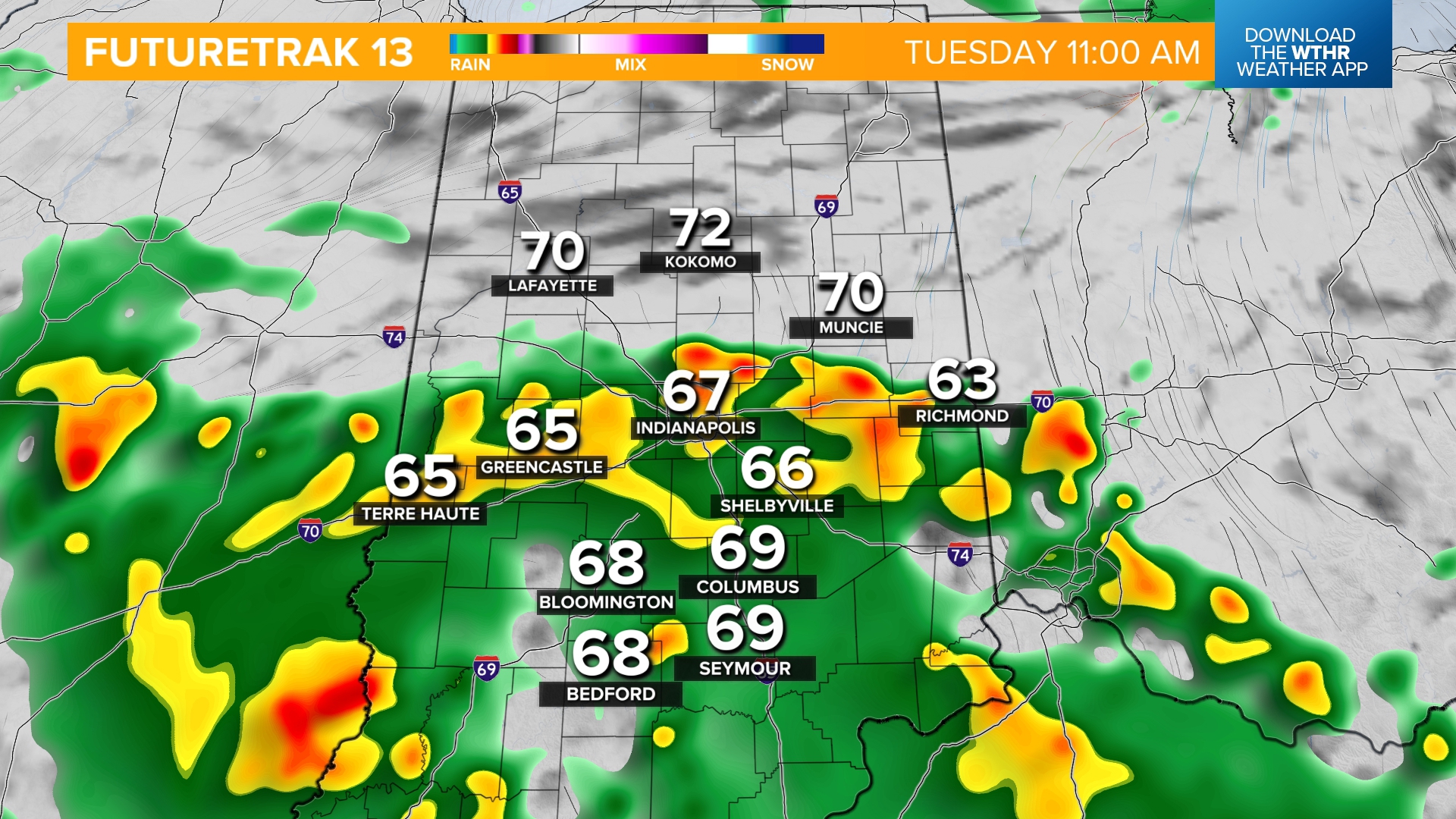 Return of rain, non-severe storms | Live Doppler 13 Weather Blog | wthr.com