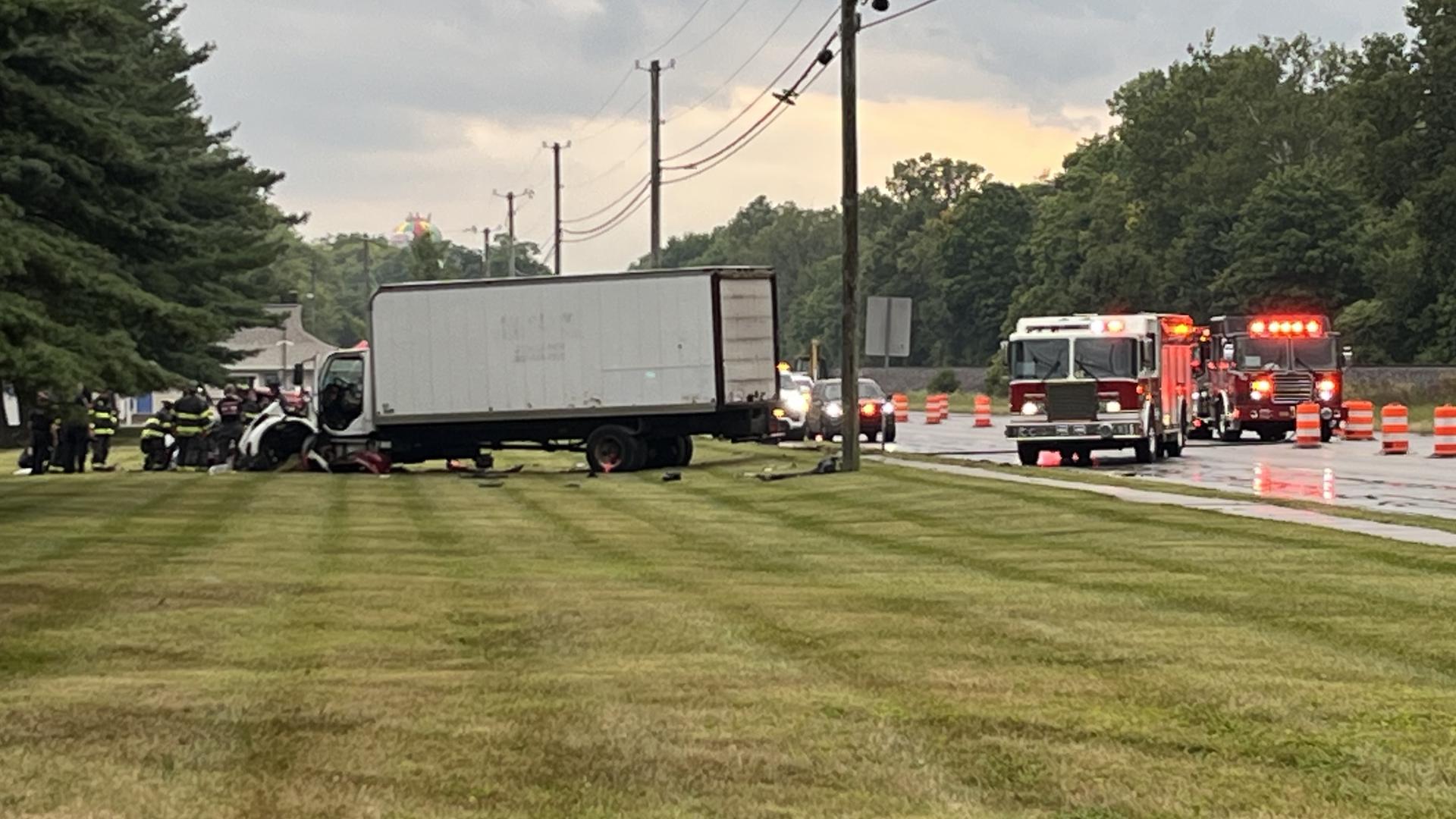 Woman killed in crash on Pendleton Pike in Lawrence | wthr.com