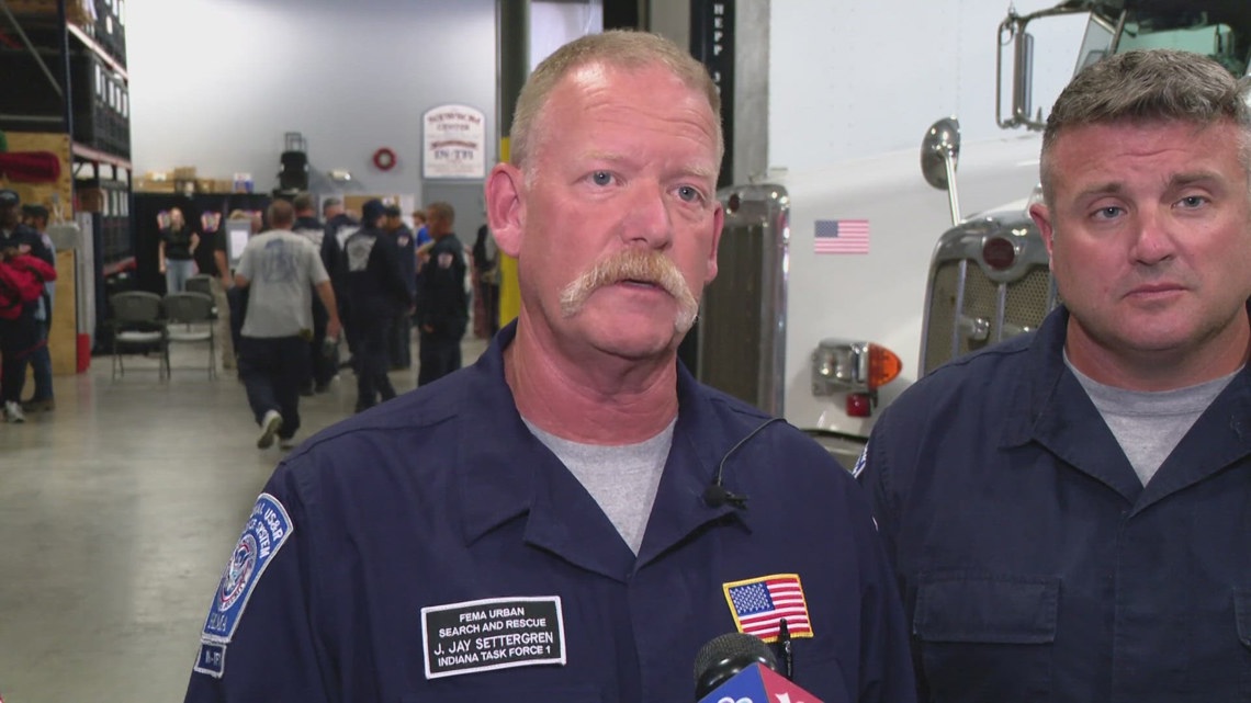 Indiana Task Force 1 returns after Texas deployment | wthr.com