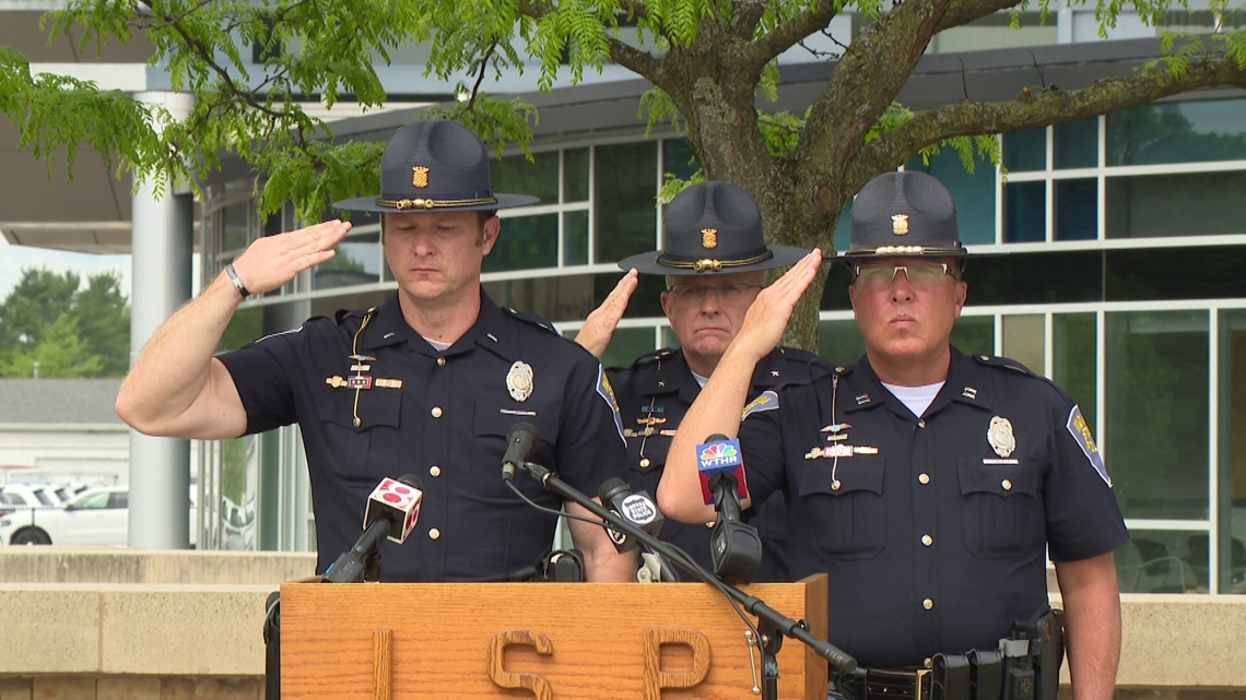 Indiana State Police memorial ceremony honors fallen troopers | wthr.com