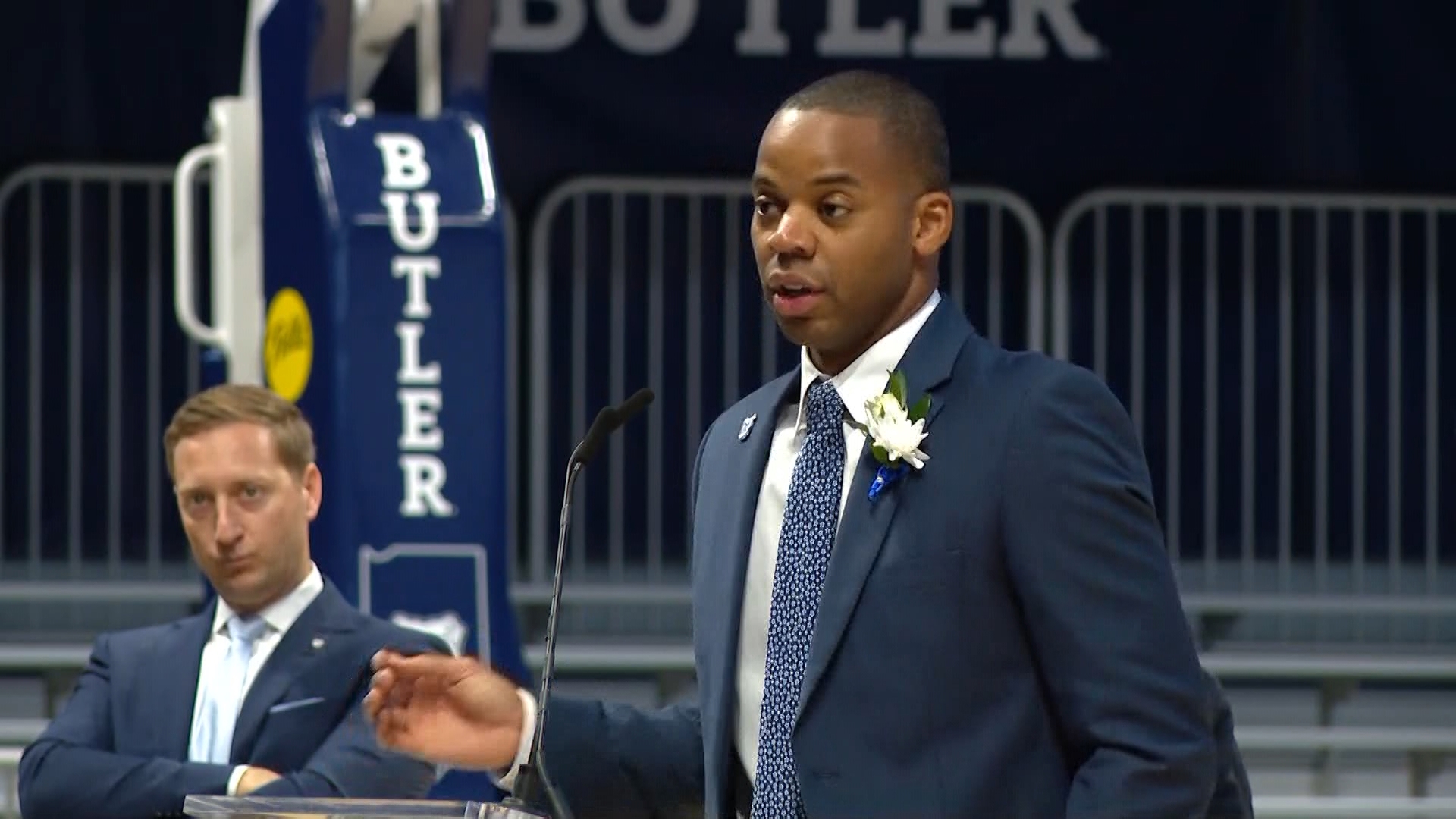 Ronald Nored gives introductory press conference as new Butler ...