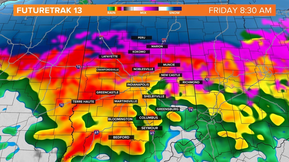 Record temperatures Wednesday, heavy rain Friday | wthr.com