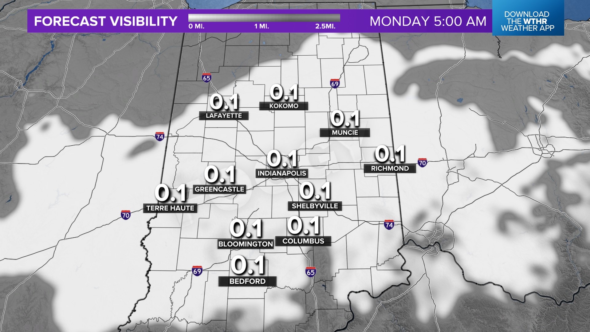 Foggy Monday morning | Live Doppler 13 Weather Blog | wthr.com
