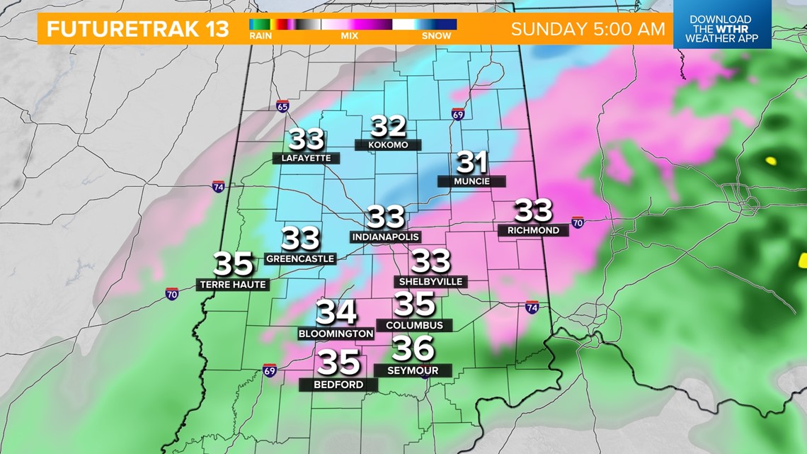 Foggy Friday precedes rain-snow mixture this weekend | wthr.com