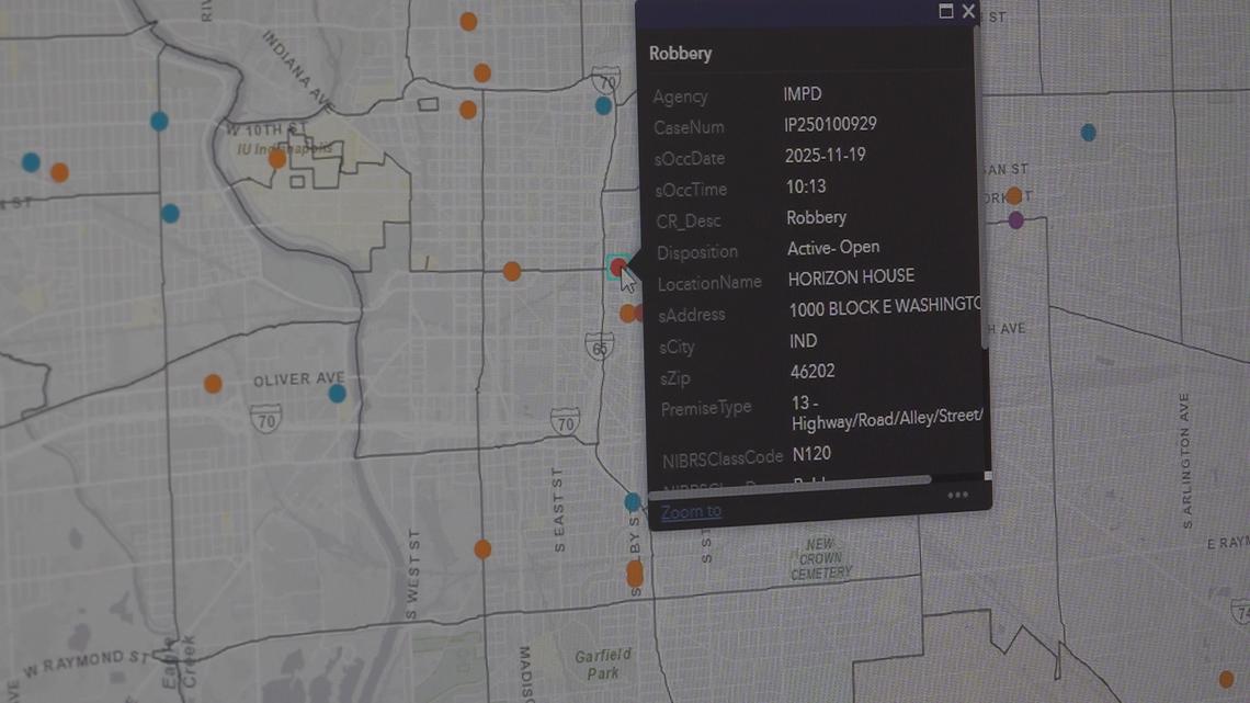 IMPD, community leaders launch crime and use-of-force data dashboard ...