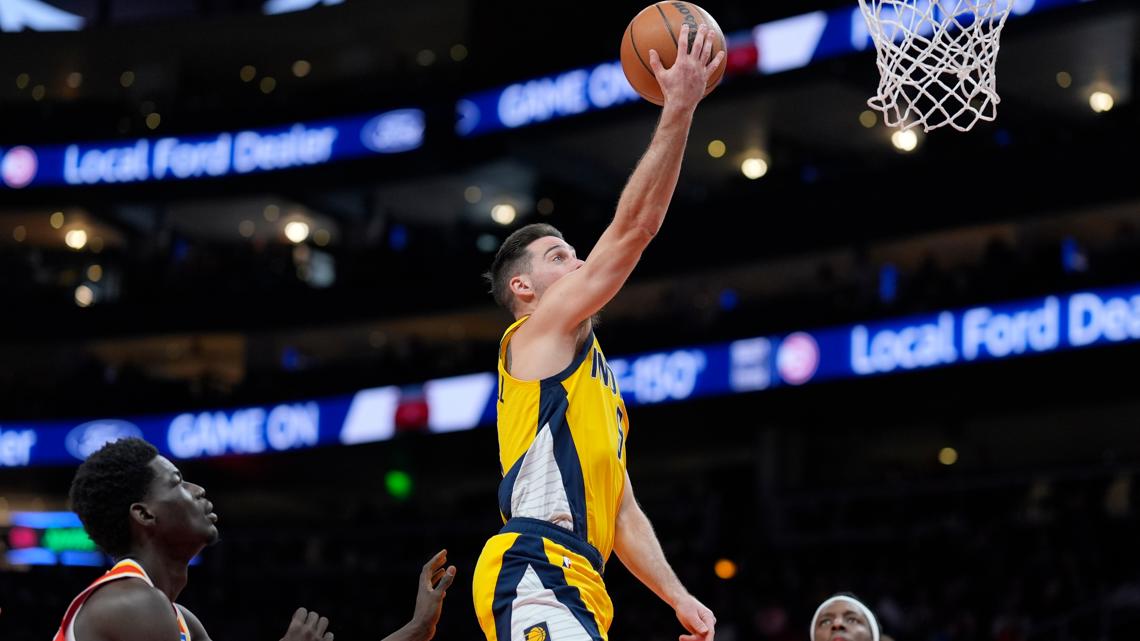 Atlanta rides 17-0 second-half run to charge past Pacers 132-116 | wthr.com