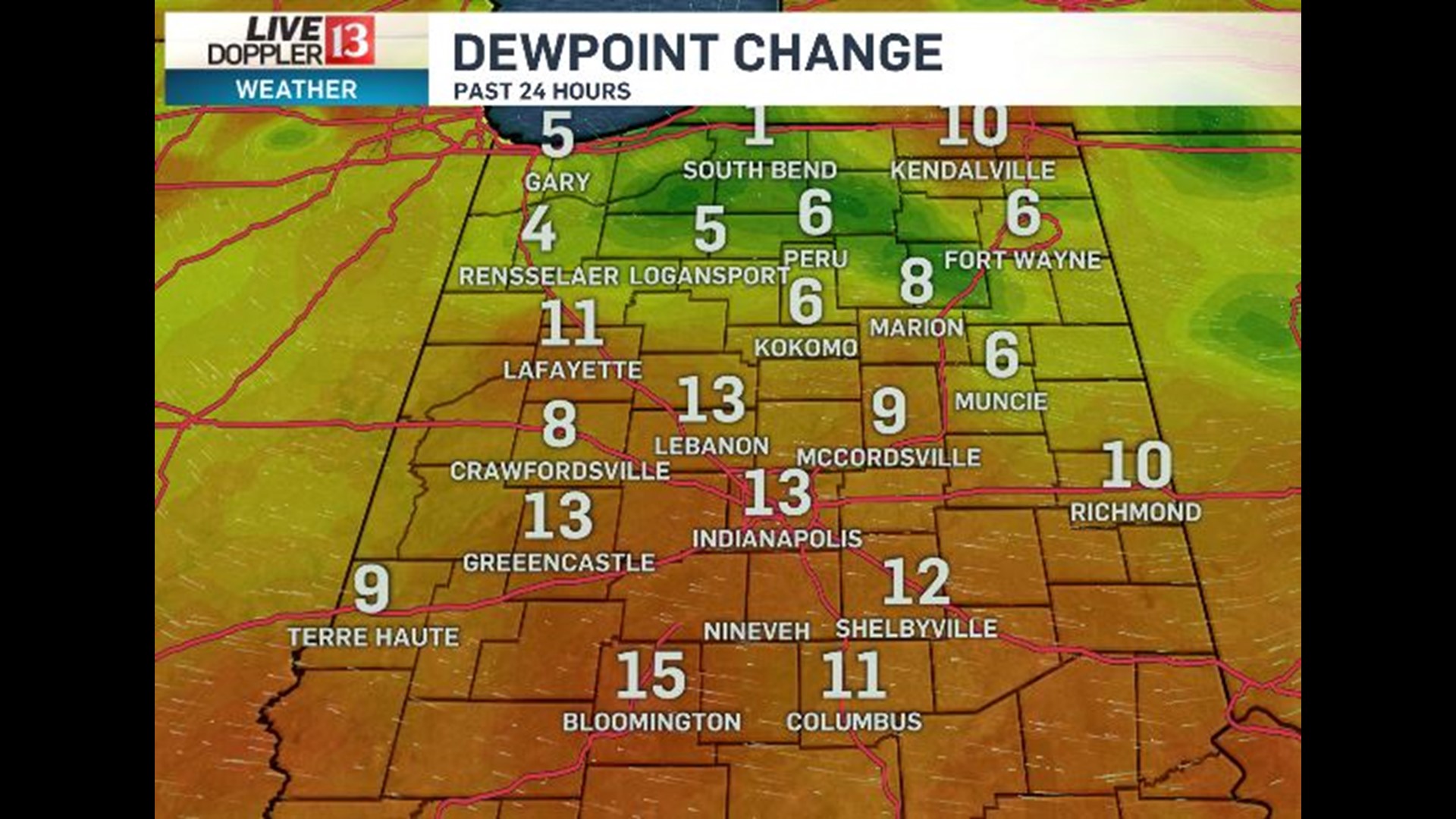Hot, Humid Air Returns | wthr.com