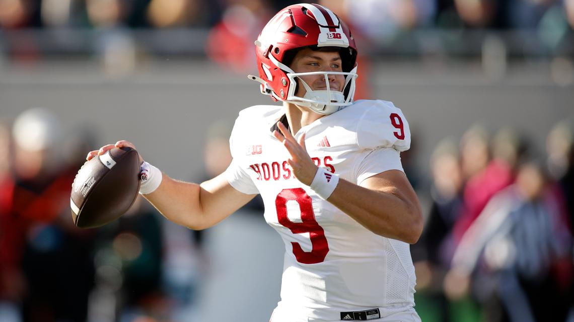 No. 13 Indiana beats Michigan State 47-10 | wthr.com