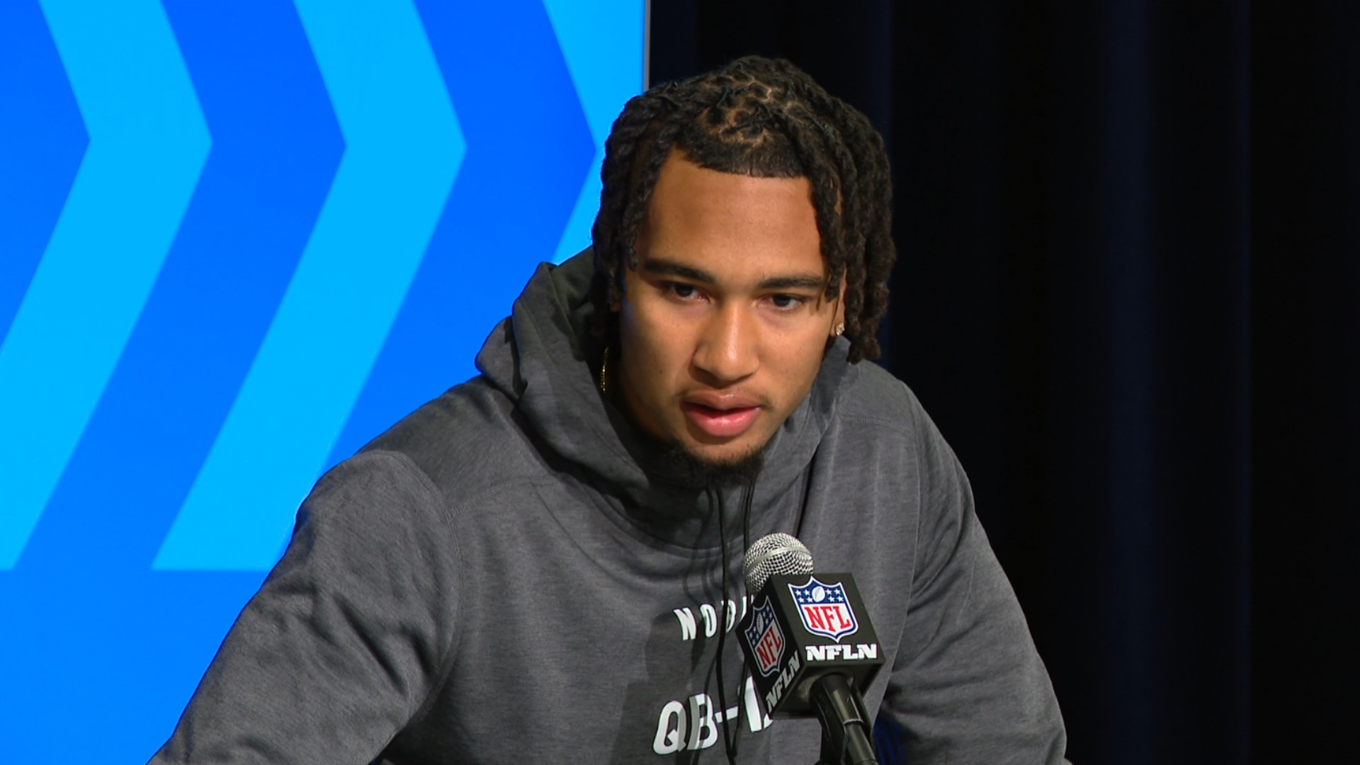 Stroud, Young defend against criticisms at NFL combine | wthr.com