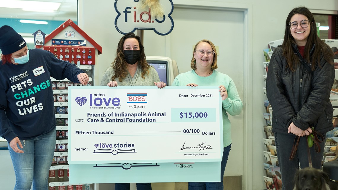 After collecting $15,000 Petco check, Indy shelter aims for more | wthr.com