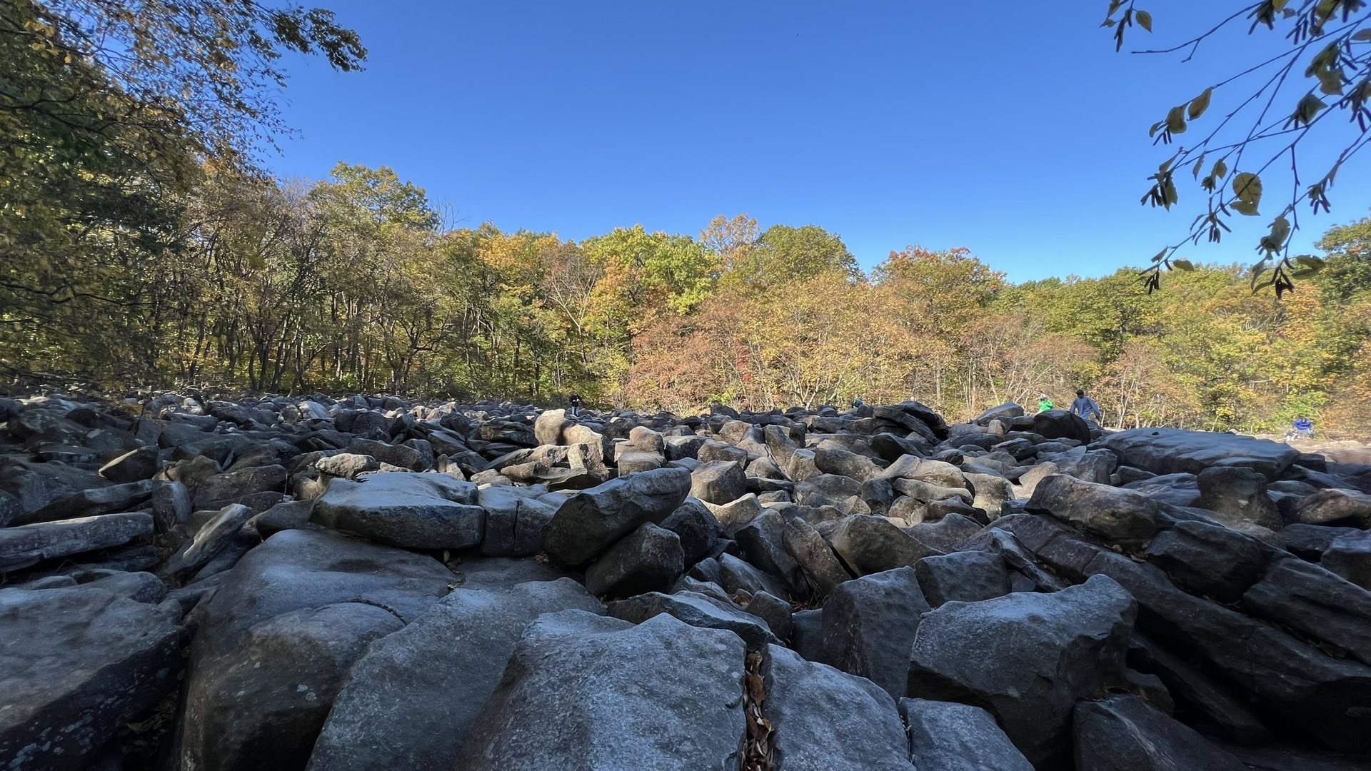 Chuck's Big Adventure in Pennsylvania: Ringing Rocks Park | wthr.com