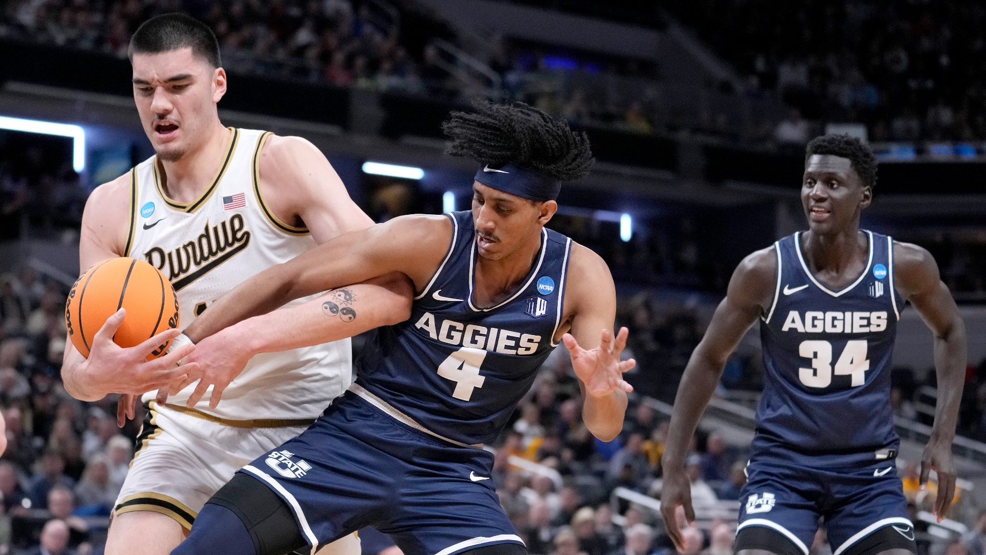 Purdue advances to Sweet Sixteen with 106-67 rout of Utah State | wthr.com