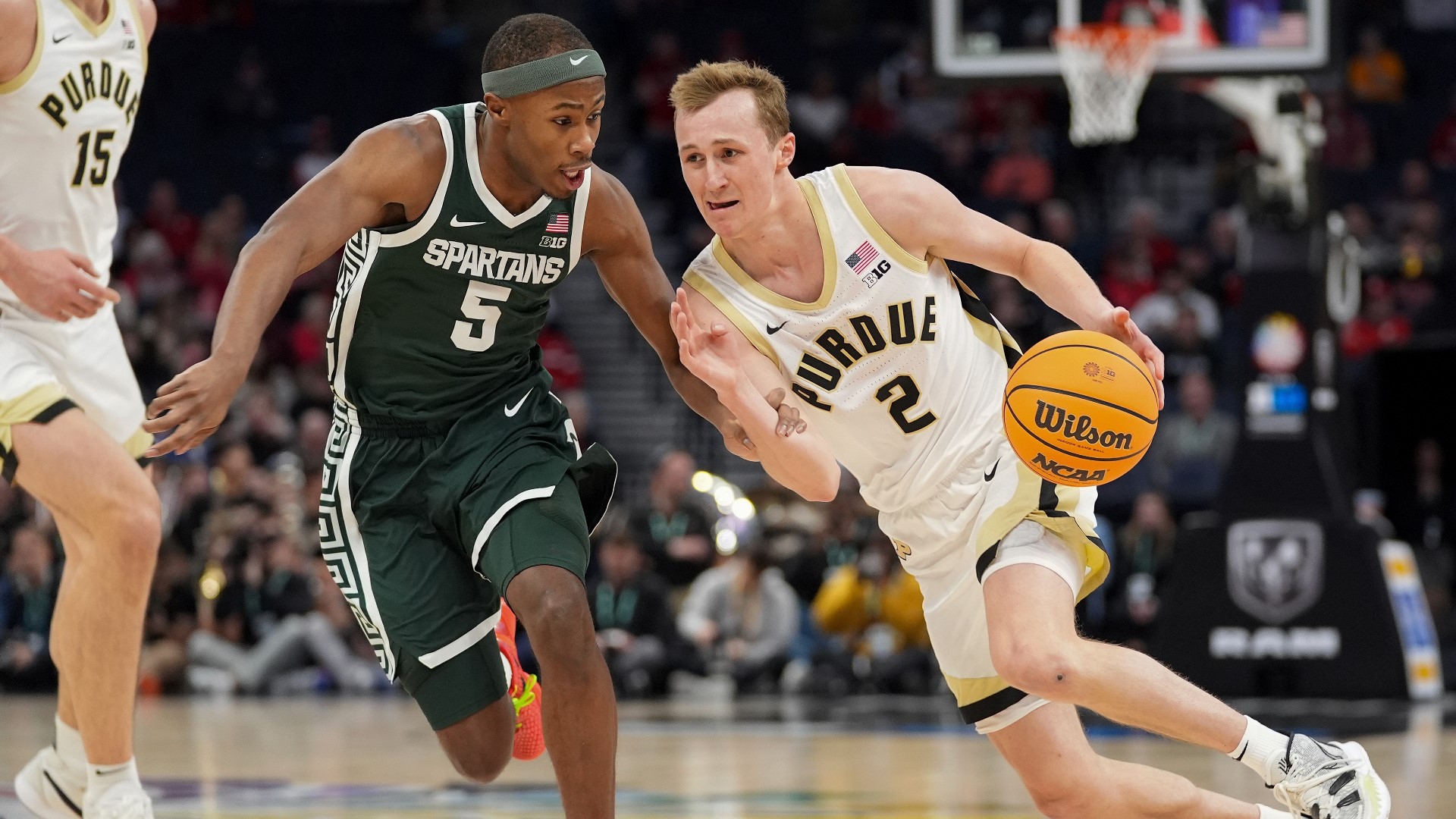 No. 3 Purdue beats Michigan State 67-62 in Big Ten quarterfinals | wthr.com