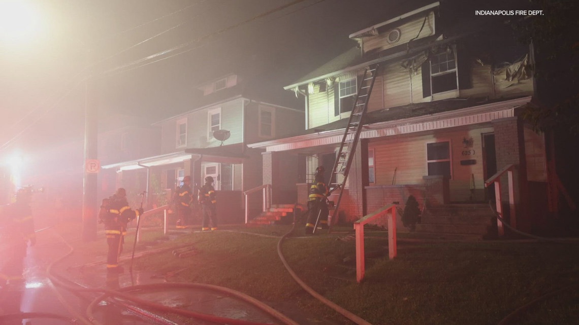 IFD: Firefighters hurt while battling house fire on Indianapolis' near ...