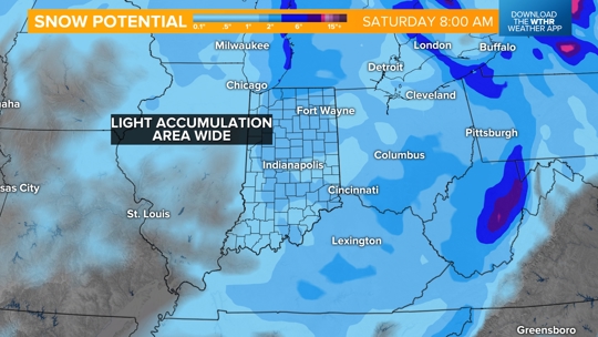 Watching the next round of snow for central Indiana | WTHR Weather Blog ...
