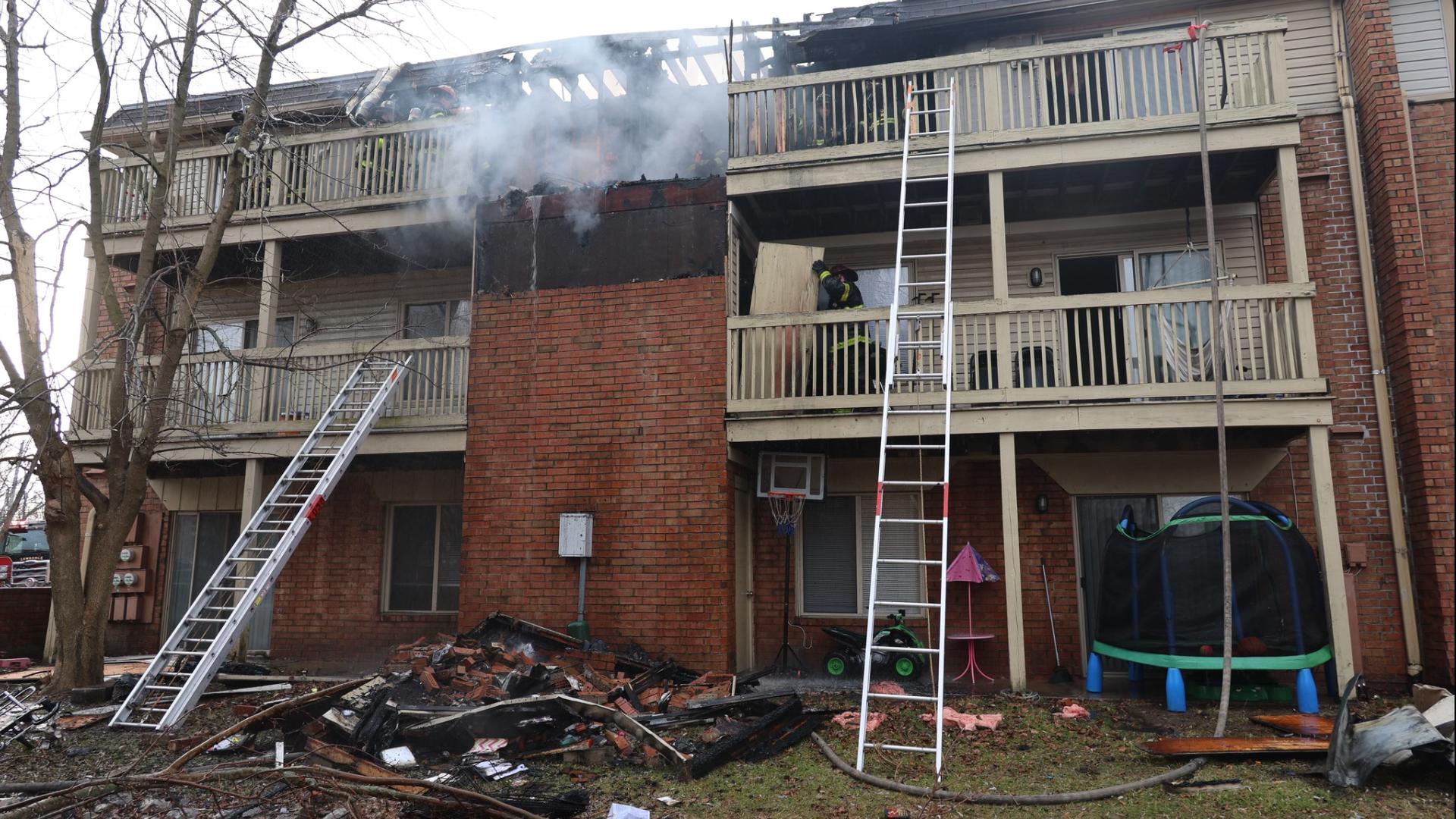 8 adults, 7 children displaced after apartment fire on Indianapolis ...