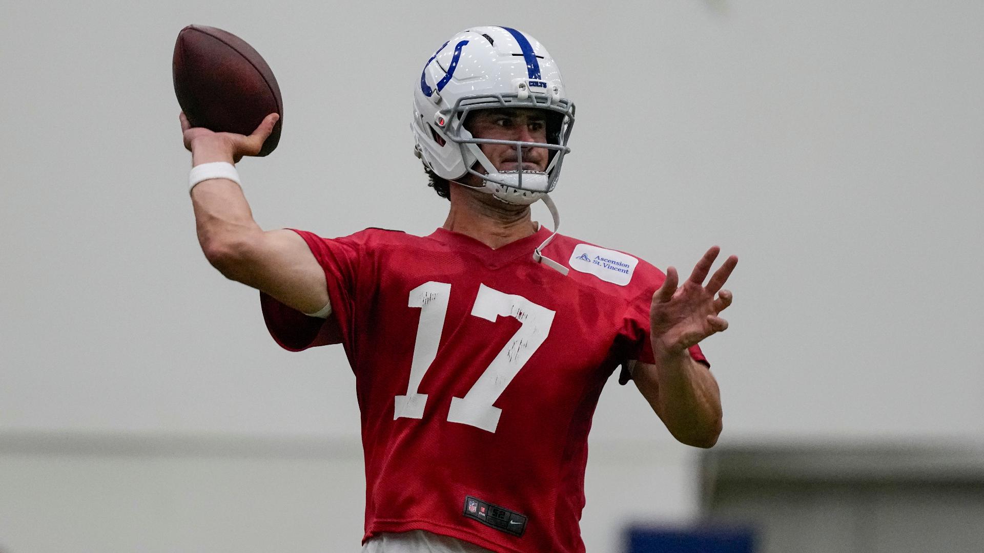 Anthony Richardson takes snaps with Colts starters as Daniel Jones does ...