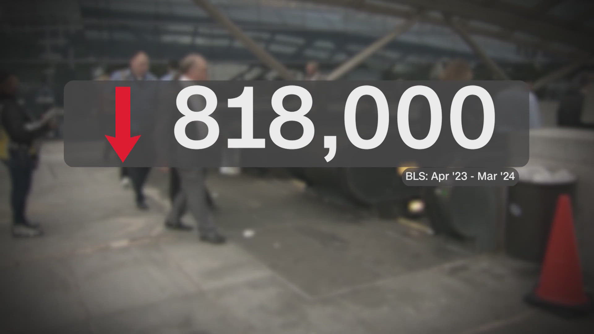 US added 818,000 fewer jobs in 2023 than first reported | wthr.com