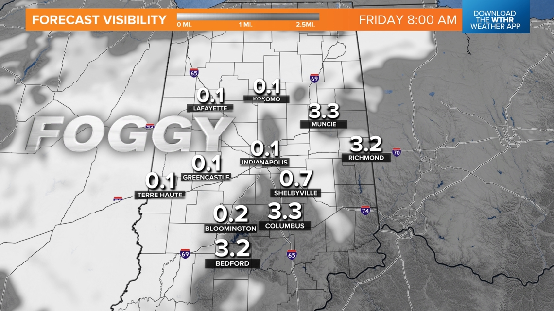 Fog tonight is first of many Weather Impacts in the days ahead | wthr.com