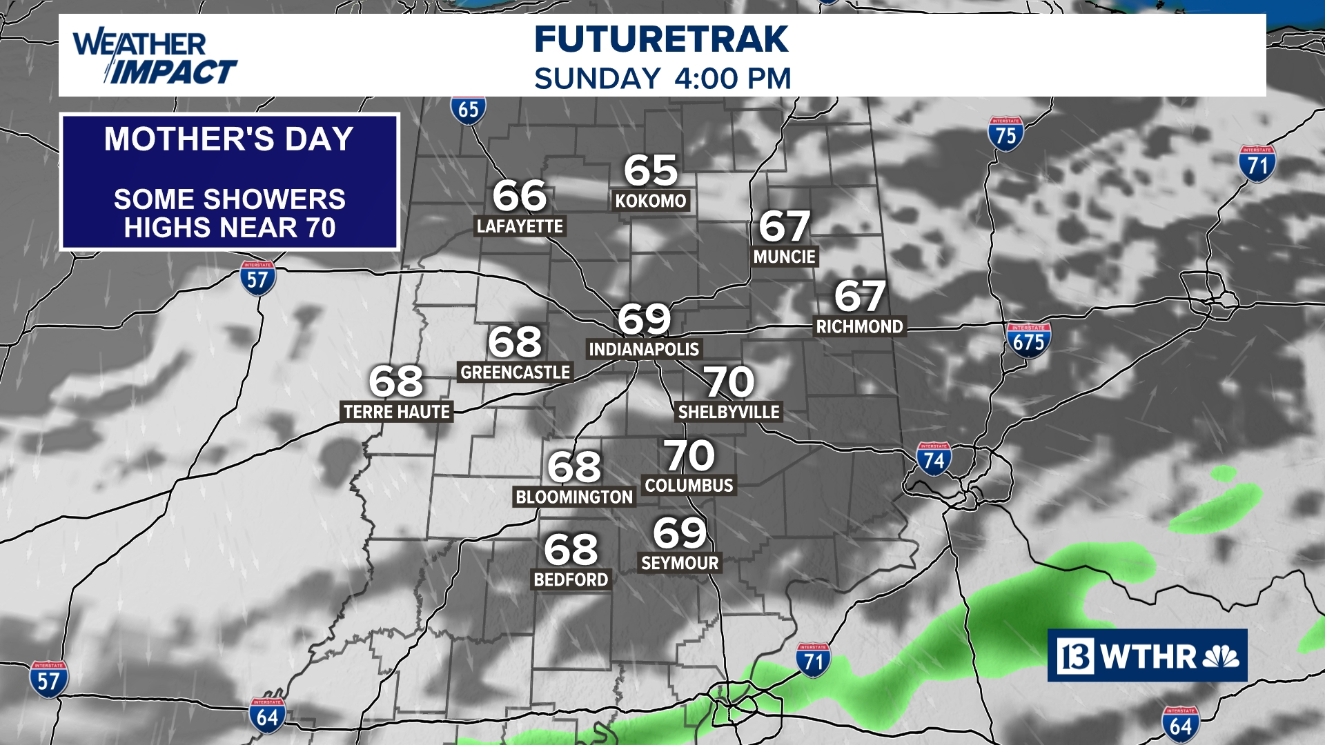 Morning showers turn to steadier rain today | 13Weather Blog | wthr.com