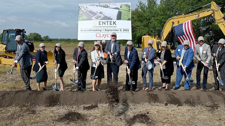 Entek breaks ground on $1.5 billion plant in Vigo County | wthr.com
