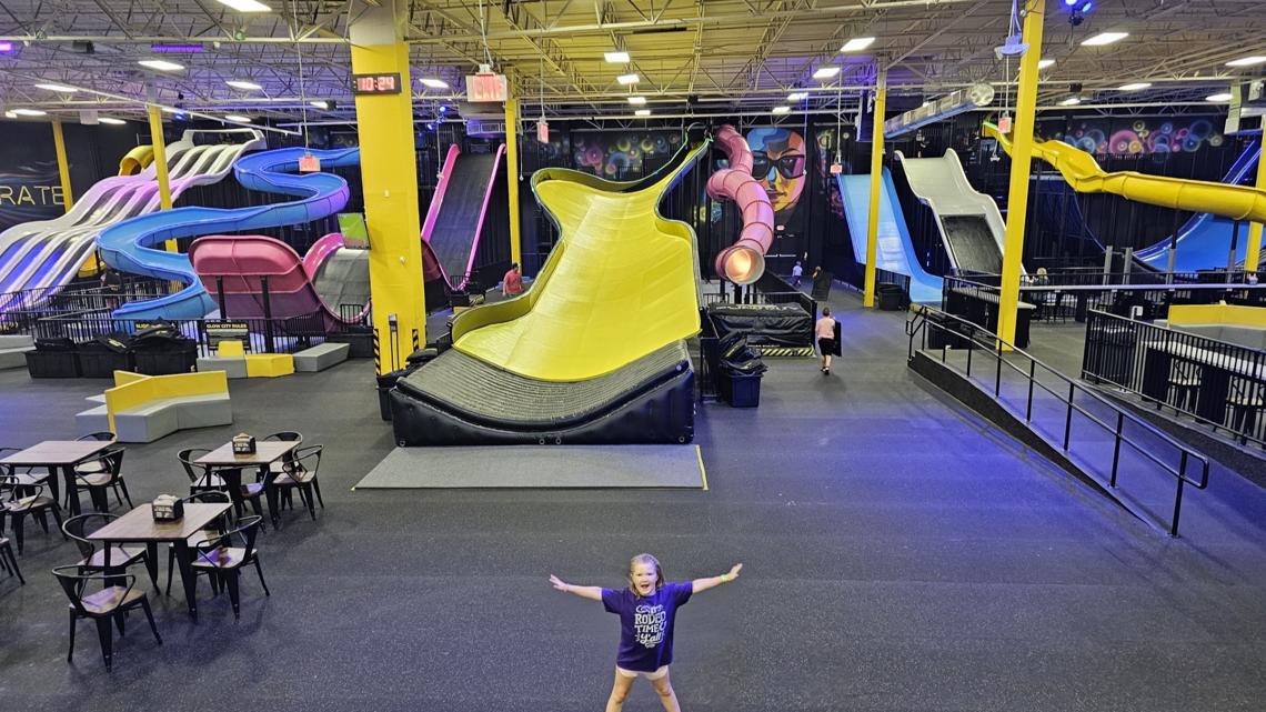 Brownsburg's Slick City is state's first indoor waterless slide park ...
